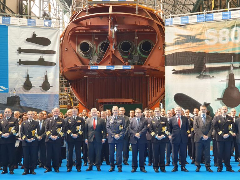 Video: Navantia closes the resistant hull of S81 “Isaac Peral ...