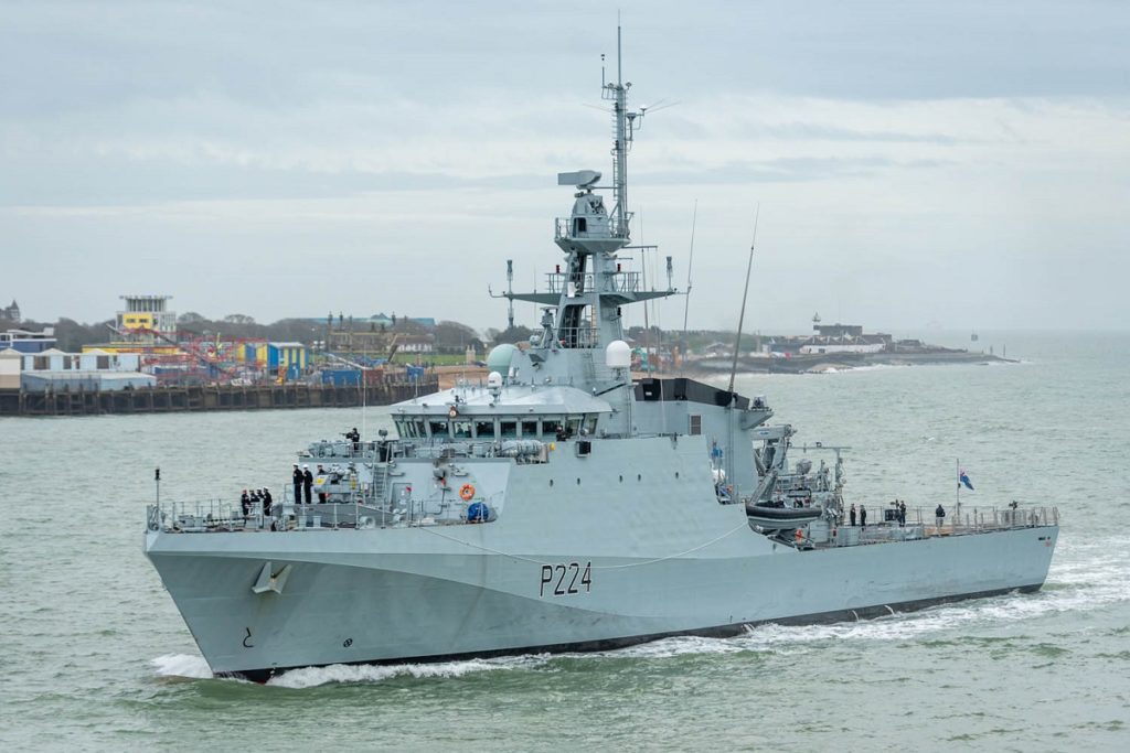 River-Class Batch 2 OPV ‘HMS Trent’ Commissioned With Royal Navy ...