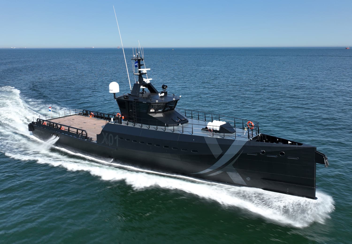 Royal Navy Unveils New Testbed Ship XV Patrick Blackett Naval News
