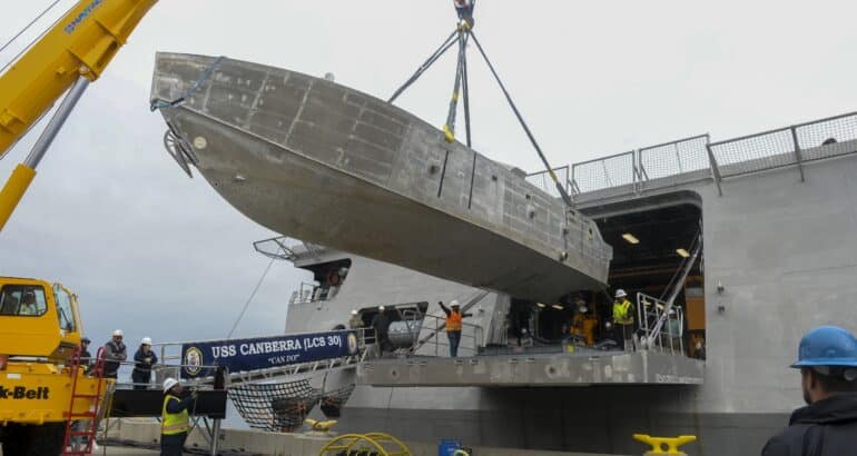 First Mine Warfare USV Embarked on US Navy LCS - Naval News
