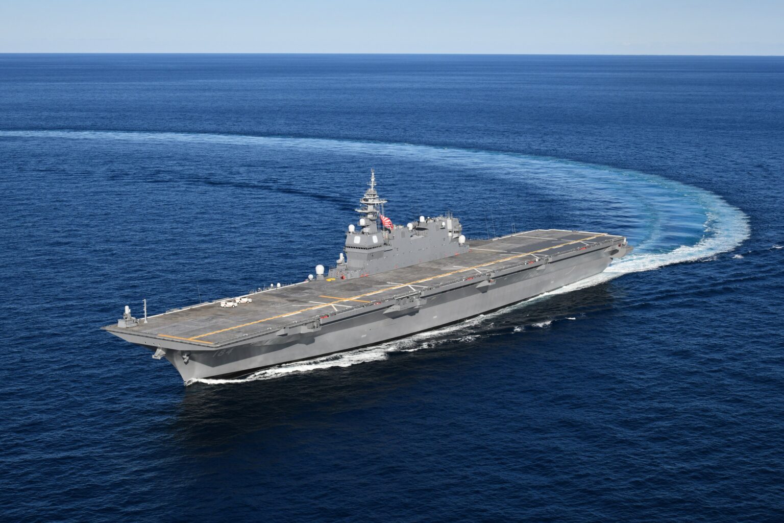 Japan completes first stage of JS Kaga modification to operate F-35B ...
