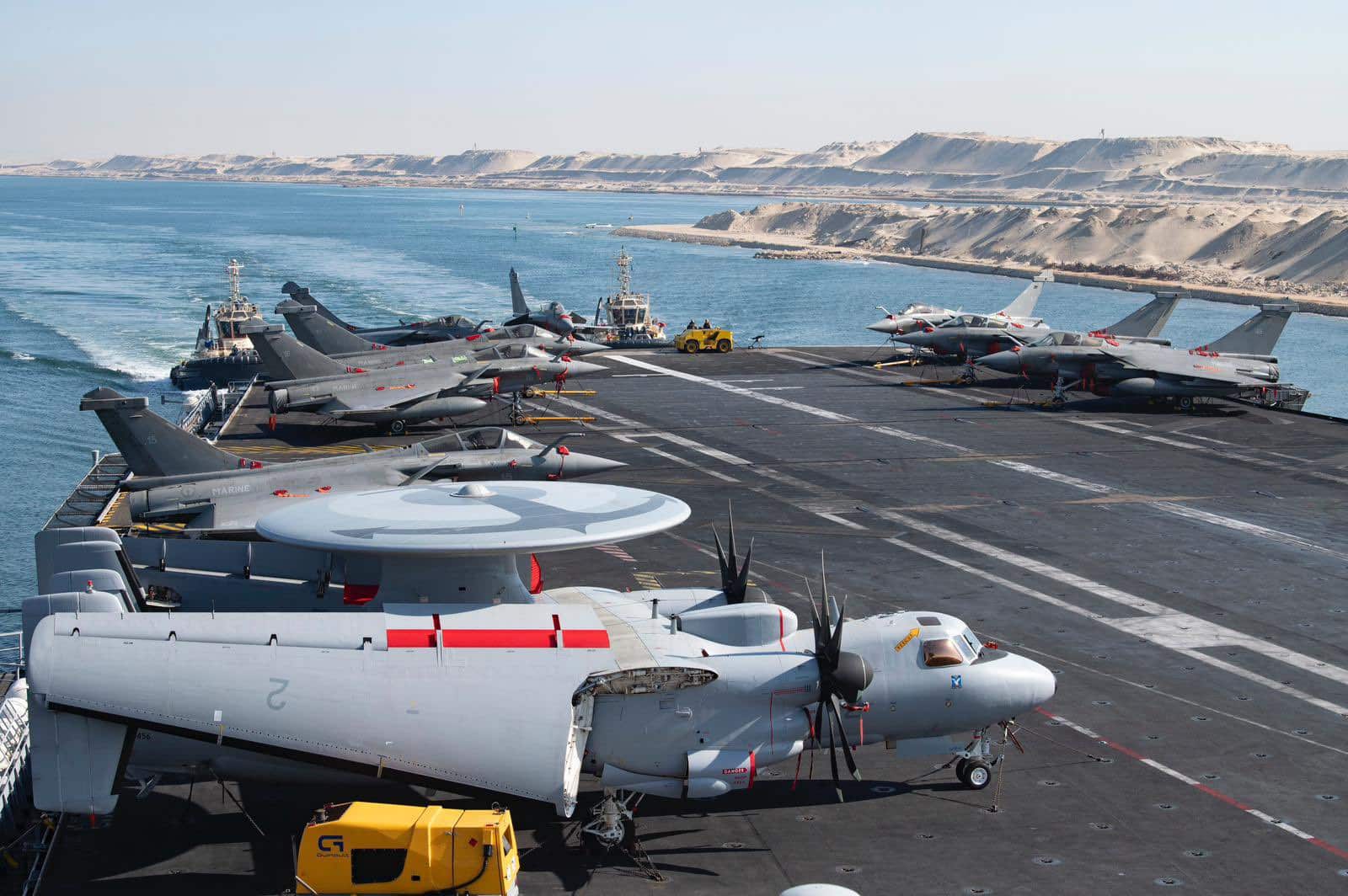 French Carrier Strike Group Transits Suez Amid Hormuz Tensions - Naval News