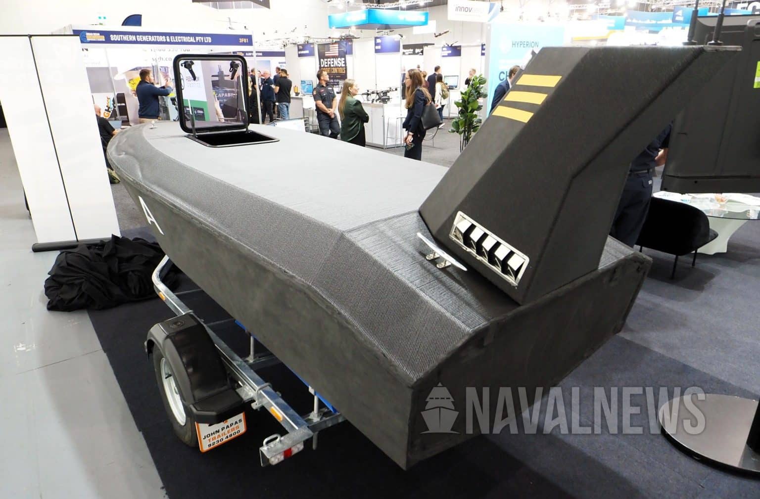 Hyperion Shows 3D Printed Astra 460 USV, TitanCell at IODS 2026
