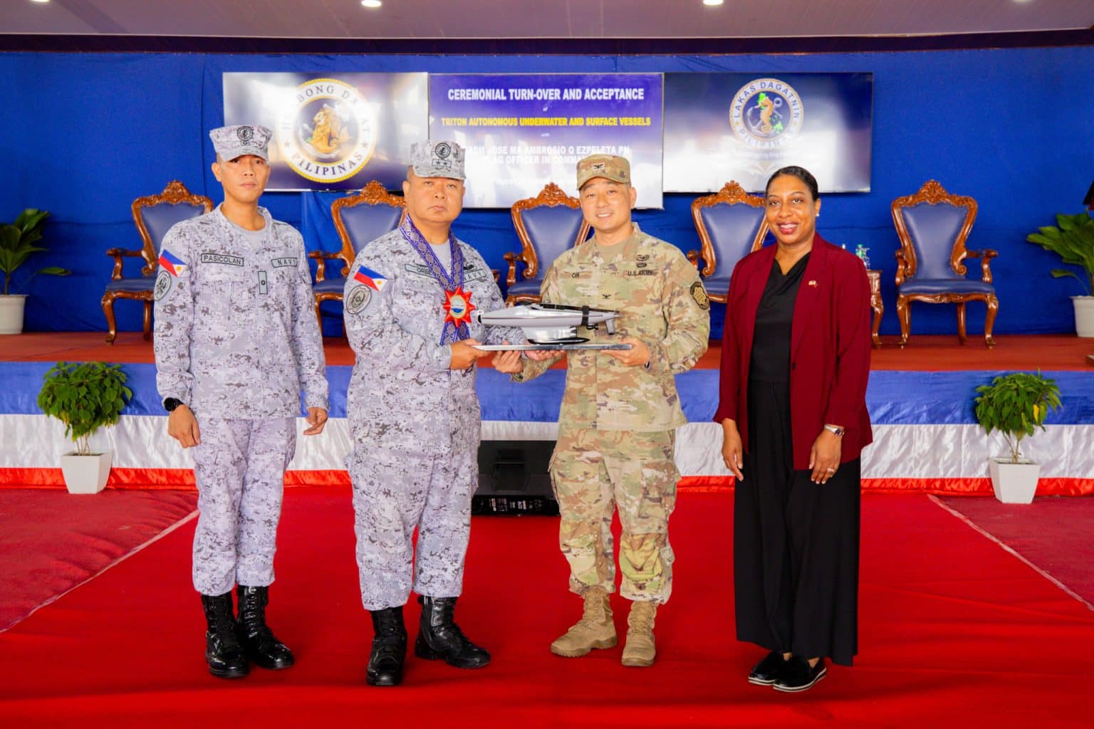 U.S. Transfers Ocean Aero Tritons to Philippine Navy USV Unit - Naval News
