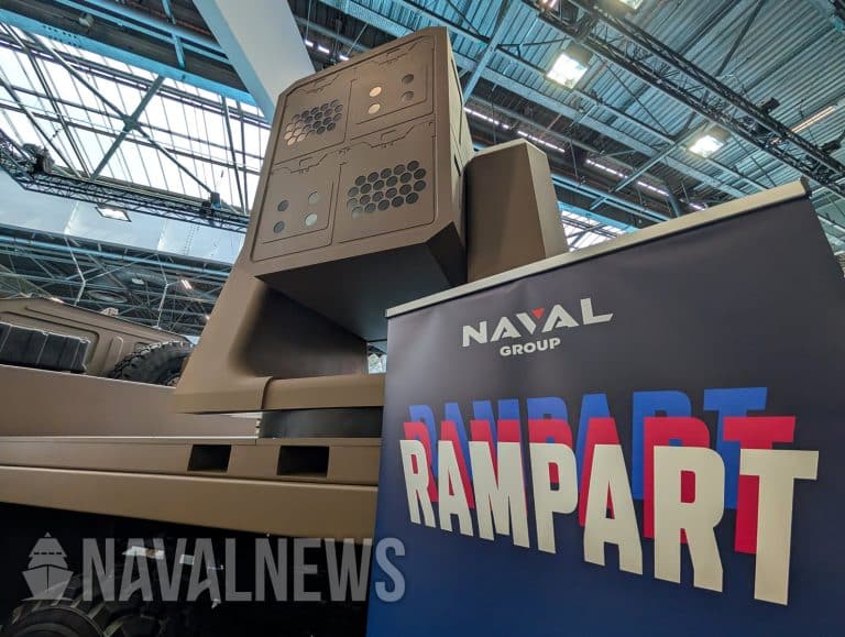 Naval Group's MPLS Close-In Weapon System Becomes 'Rampart'